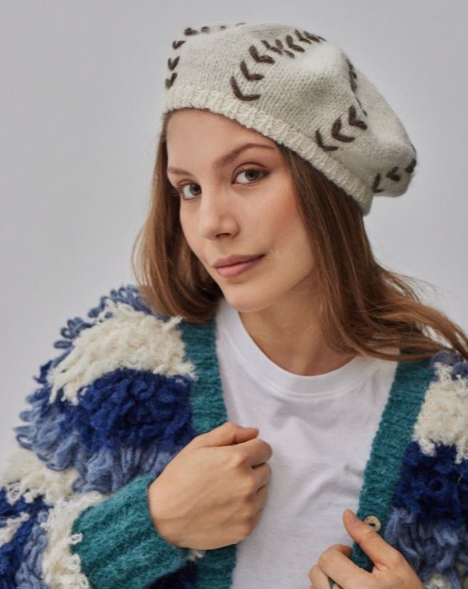 100% Alpaca Wool Beret – Andina World